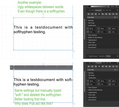 Publisher All Versions Hyphenation Bug Desktop Questions Macos And