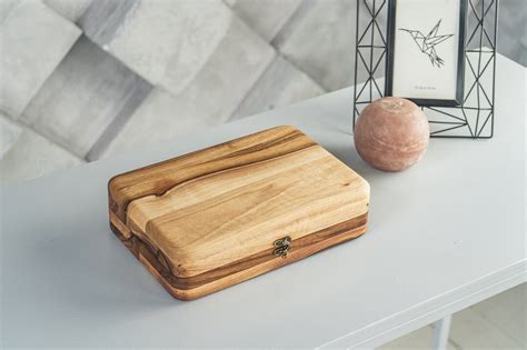 Solid Wood Watch Organizer Custom Watch Box Wooden Watch Case Watch Organizer With