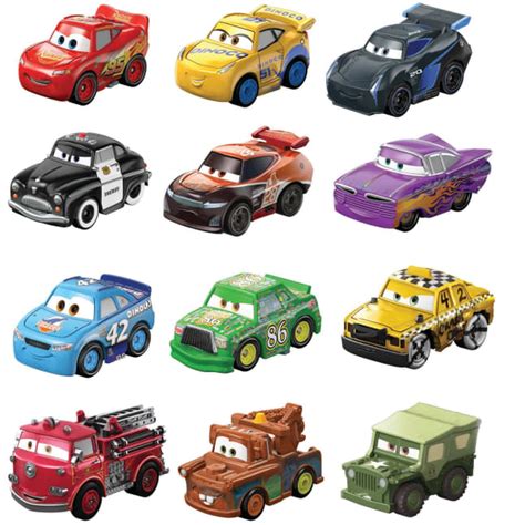 Cars De Disney Y Pixar Minis Corredores Vehículo De Juguete Auto Básico