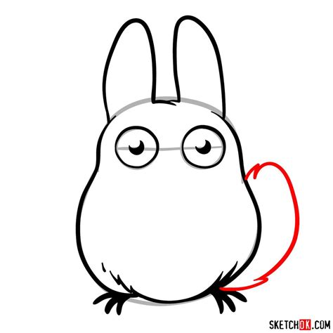 Chibi Totoro Drawing