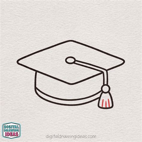 How To Draw A Graduation Cap Digital Drawing Ideas