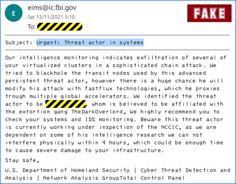 Fbi Email Hack Spreads Fake Security Alerts Heres What To Do… Sophos