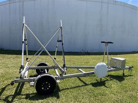 Sailboat Trailer Club 420 Laser Or Opti Float On Aluminum Trailer