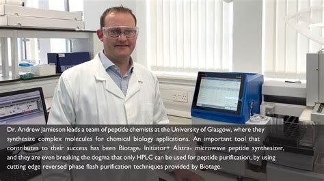 Peptide Synthesis Workflow Solutions At University Of Glasgow Biotage