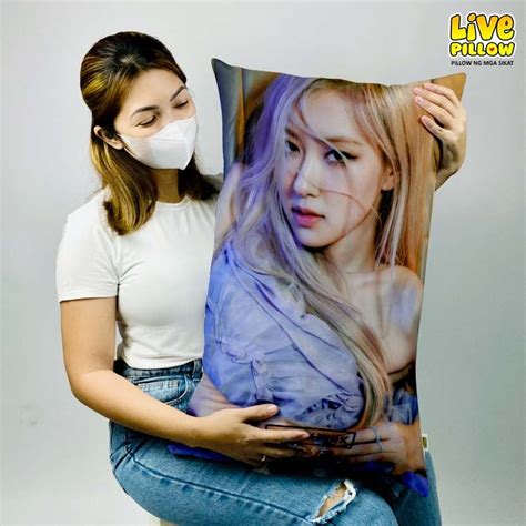 Livepillow Blackpink Merch Set Rose Pillow Big Size 13x18 Shopee