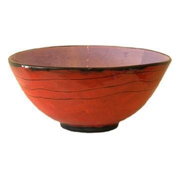 Rainbow Gate Pottery Large Serving Bowl