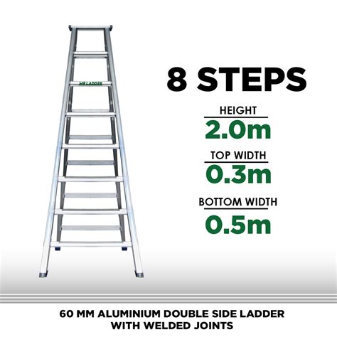 Mr Ladder Double Side Welded Ladder — Aluclass My