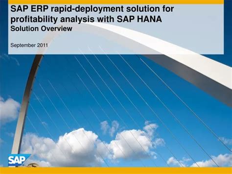 Ppt Sap Erp Rapid Deployment Solution For Profitability Analysis With