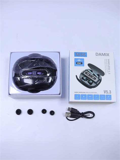 Black Exceptional Sound Isolation In Ear Immersive Stereo Earbuds