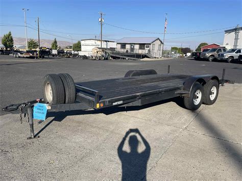 2015 Iron Eagle 80 X 16 Flatbed Trailer Used Gateway Materials And Trailers