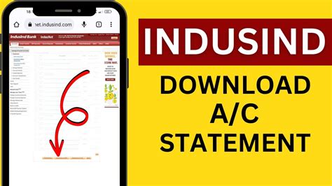 Indusind Bank Statement Download How To Download Indusind Bank