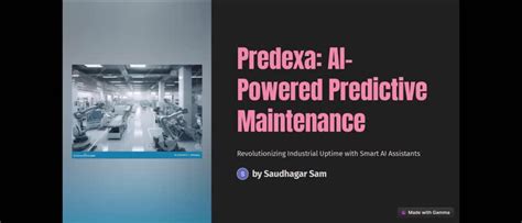 Saudhagar Sam On Linkedin Aiinnovation Predexa Generativeai