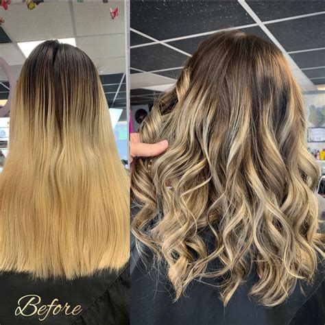 Reverse Balayage 💫 Hair Curling Tips Reverse Balayage Easy Hairstyles