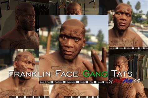 Franklin Gang Tattoos Gta5
