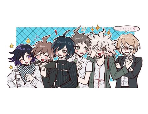 Oma Kokichi Komaeda Nagito Saihara Shuichi Hinata Hajime Naegi