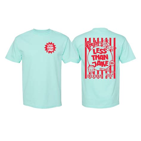 Less Than Jake Popcorn T Shirt Less Than Jake Merch