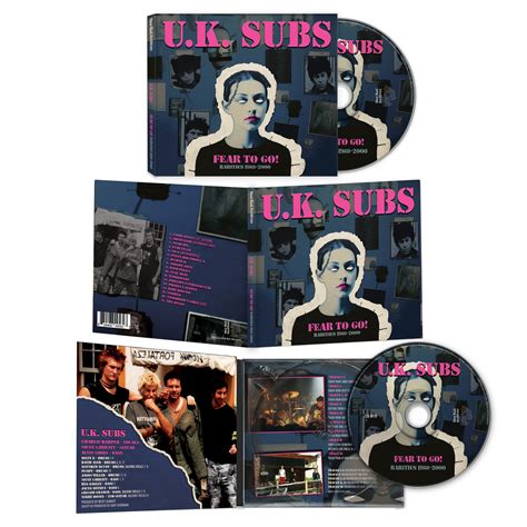 Uk Subs Fear To Go Rarities 1988 2000 Cd