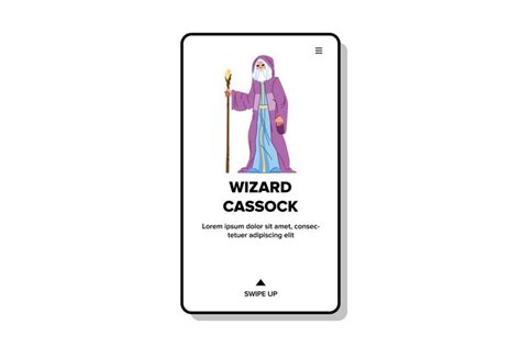 Wizard Cassock Vector