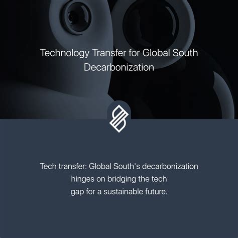 Technology Transfer For Global South Decarbonization → Scenario