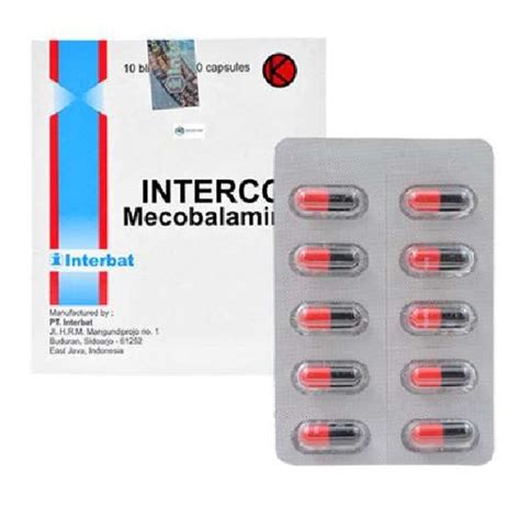 Jual Interco 500 Mcg 10 Kapsul Di Seller Apotek Mandjur Official Store