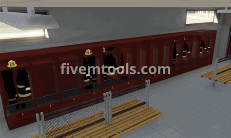 Fivem Fire Department Mlo La Style Fire Station Emergency Rp Fivem Ready And Optimized