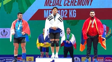 진윤성 세계역도선수권 102㎏급 인상 金·합계 銀 네이트 스포츠