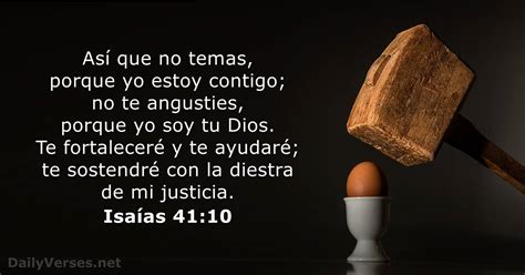 Isaías 41 10 Versículo De La Biblia