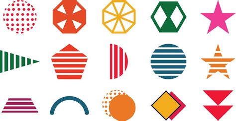 Vector Geometric Shapes 21258812 Vector Art At Vecteezy