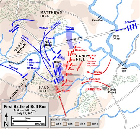 Battle Of Bull Run Maps