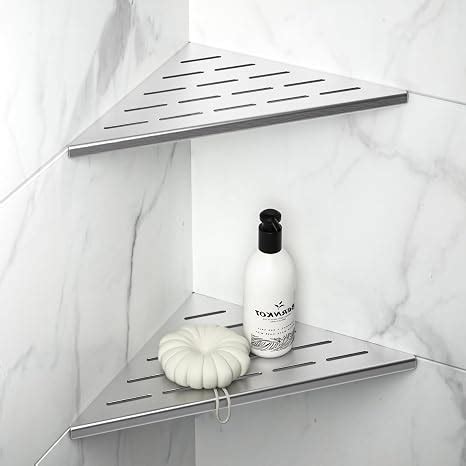 Bernkot 10 Corner Shower Shelf 2pcs 304 Stainless Steel