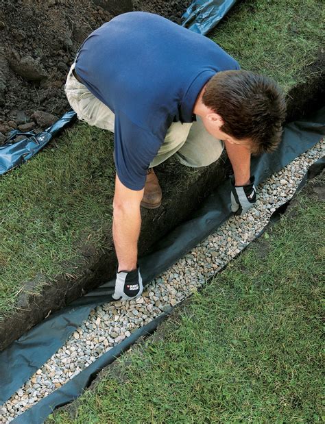 Installing French Drains For Yard Drainage At Susan Haney Blog