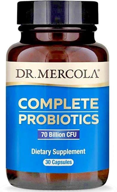 Mercola 70 Miljarder Probiotiska Synbiotika 30 Kapslar Cdon