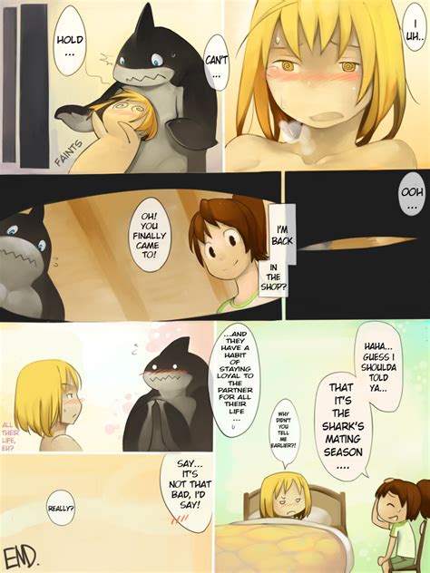 Rule 34 Bed Blush Comic English Text Female Shark Vu06 3090436