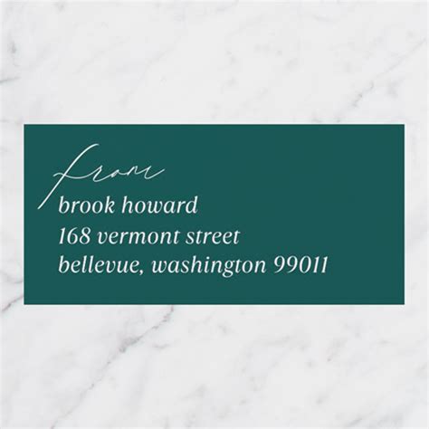 Name Overlay Address Label By Yours Truly Shutterfly
