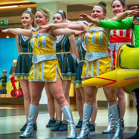 Cheerleader And Dancer Performing On Stage Free Photos On