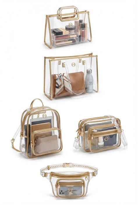 Custom Bag Design Features Manufacturer In China Functional Clear