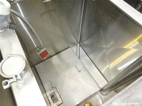 Used Ecolab Cip System Consisting Of 2 Approximate 250 Gallon Stai