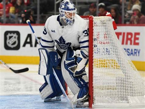 Step By Step Is My Mission Right Now Maple Leafs Goaltender Ilya