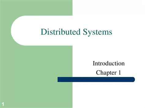 Ppt Exploring Distributed Systems Goals Types And Pitfalls Powerpoint Presentation Id 6355287
