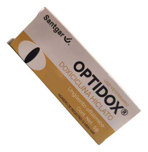 Optidox Unguento Oftalmico Para Perro Gato De 5 Gr Envío Gratis