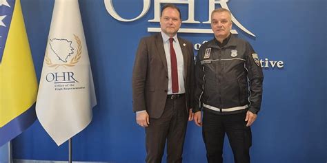 Direktor Dkpt Enes Karić Posjetio Ohr Razgovarano I O Sigurnosnoj Situaciji