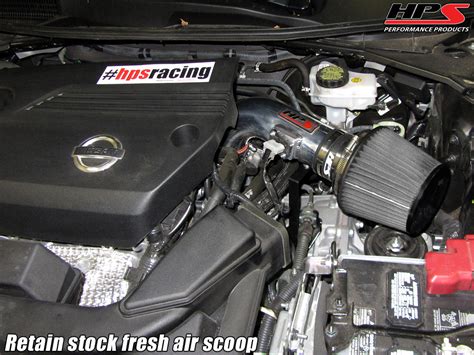 Hps Cold Air Shortram Intake Kit 2013 2017 Nissan Altima Sedan 25l