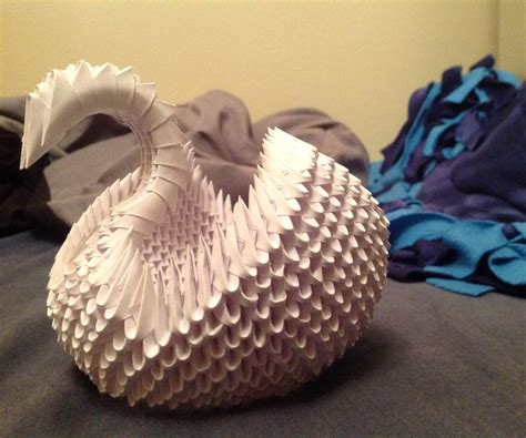 3d Origami Swan A Step By Step Guide With Diagram All About Origami
