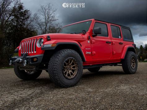 2021 Jeep Wrangler With 17x9 12 Fuel Rebel 5 And 28570r17 Bfgoodrich All Terrain Ta Ko2 And