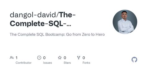 Github Dangol Davidthe Complete Sql Bootcamp Go From Zero To Hero