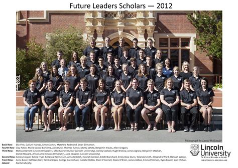 2012 Lincoln University Future Leaders Scholars Group Lincoln