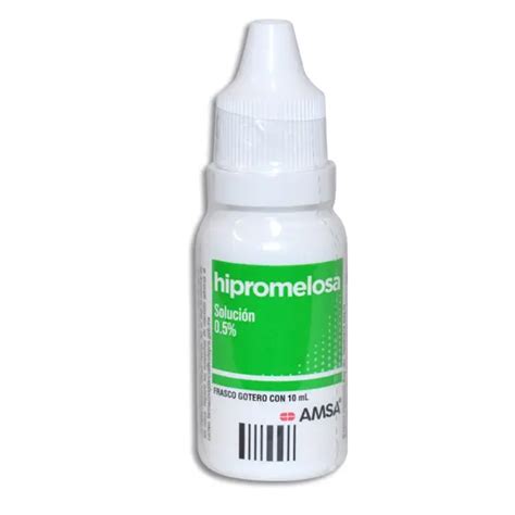 Hipromelosa Amsa Solucion Oftalmica 10 Ml Gremfar Company