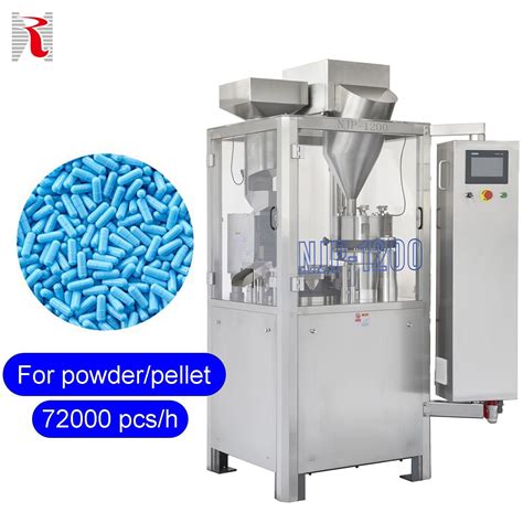 Pharmacy Capsule Filler Powder Pellet Filling Machine For 000 Capsule