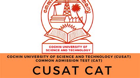 Cusat Cat 2022 Registration Clipart