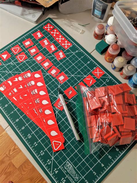 Making Some Kill Team Tokens Today Rkillteam